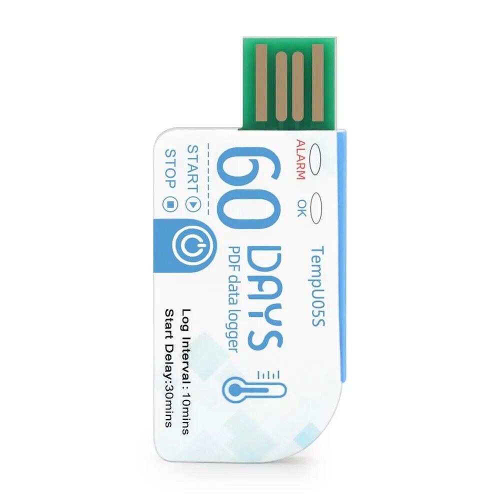 1 Шт USB-Регистратор Данных Температуры TempU05s