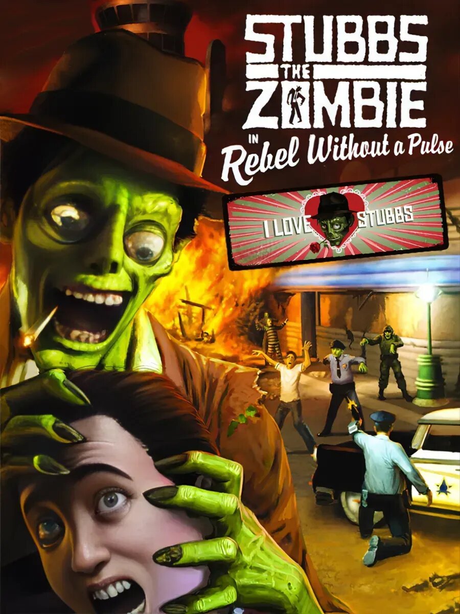 Stubbs the Zombie in Rebel Without a Pulse, игра (на USB)