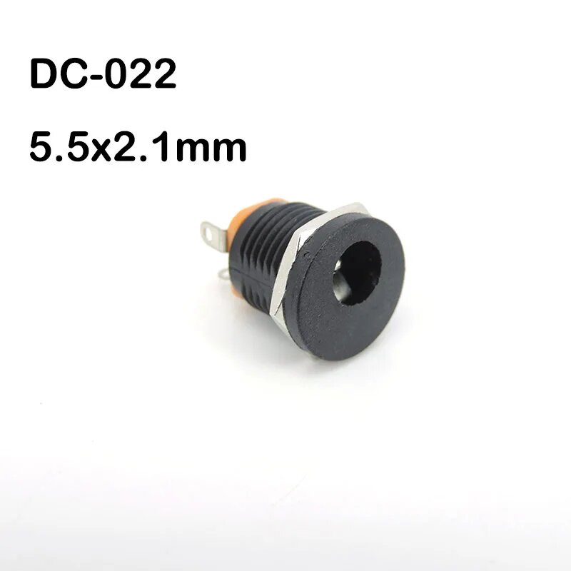 Разъемы DC Power 5,5-2,1 мм, пара 5pcs, DC5521