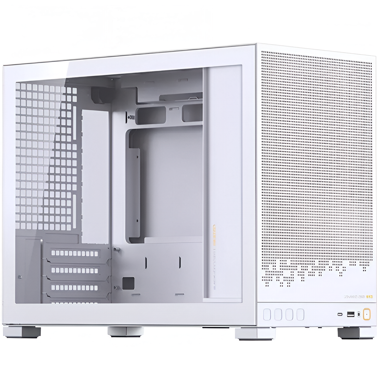 Корпус Mini-Tower JONSBO D32 STD TG, Micro-ATX, белый (D32 STD White)