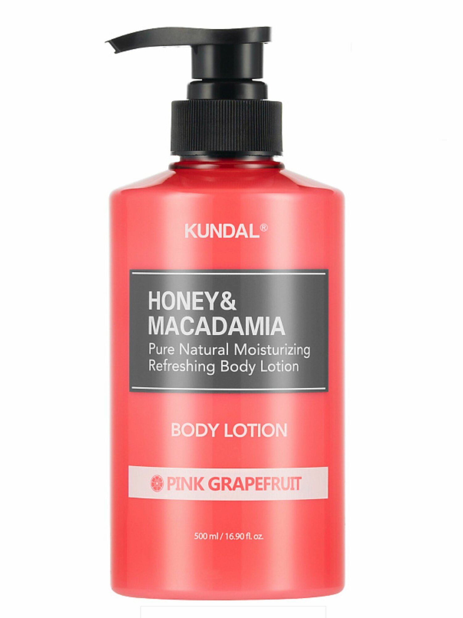 KUNDAL Лосьон для тела Розовый грейпфрут Honey & Macadamia Body Lotion, 500 мл.