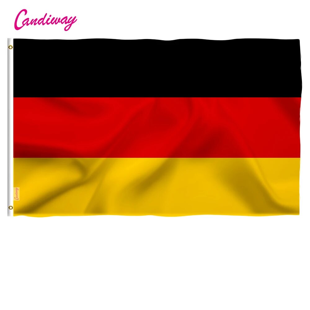Национальный флаг 90*150 см Candiway Черный, NN008