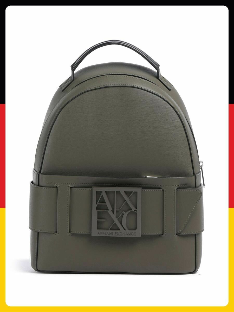 Рюкзак Armani Exchange, зеленый, 320х240х100