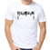 Футболка Happy Days, размер (60)5XL, белый