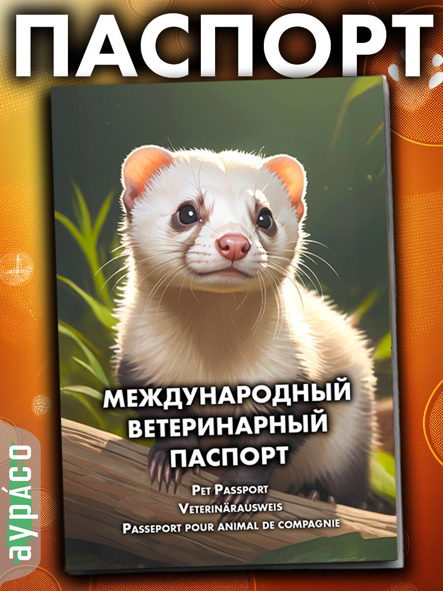 Ветеринарный паспорт для кошек и собак международный