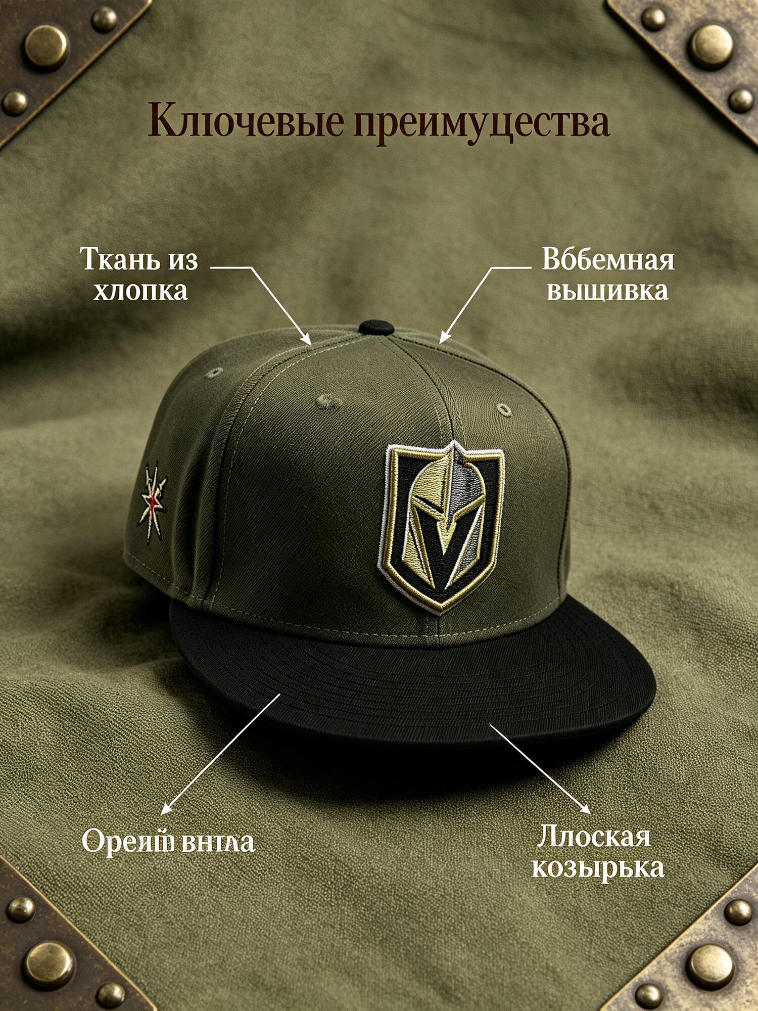 Хоккейная бейсболка New Era унисекс, регулируемый размер 52–62 см для болельщиков хоккея,52-62cm, ветрозащитный, хлопок, охота, тактическое, рыбалка, защита лица, мужской, женский, лето, зима, демисезон
