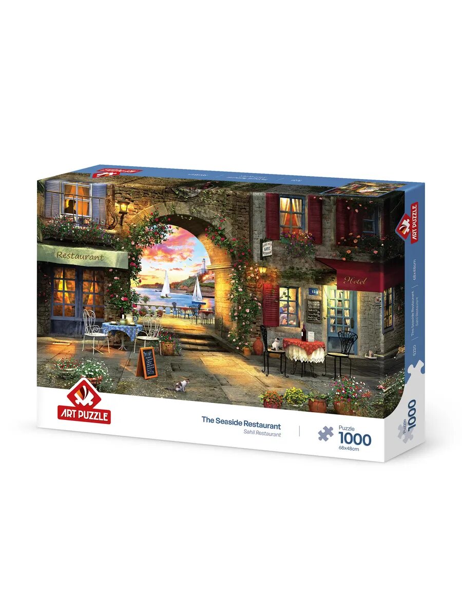 ART PUZZlE Ресторан на берегу моря 1000 дет.