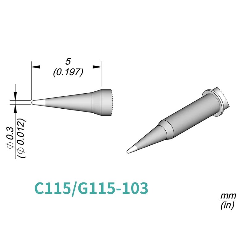 Паяльные жала C115 для JBC NT115-A C115-103