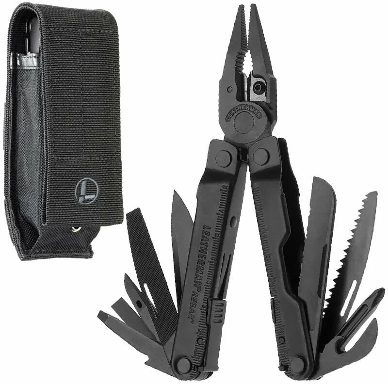 Мультитул LEATHERMAN REBAR BLACK — фото 1
