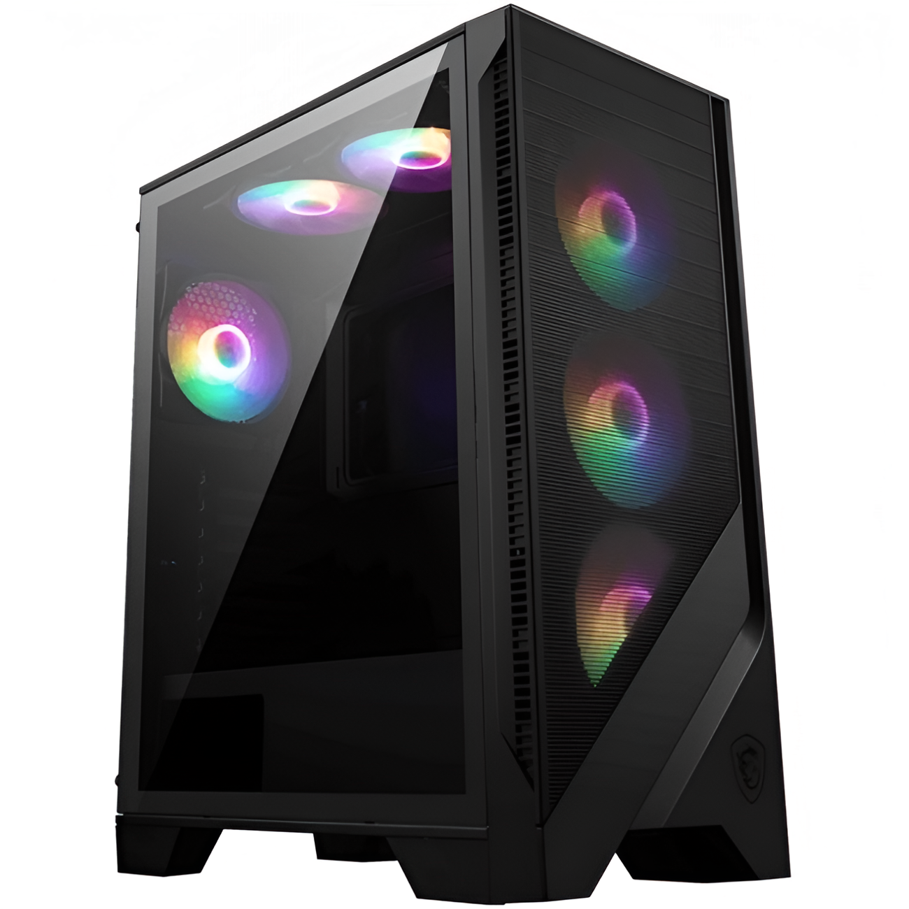 Корпус Mini-Tower MSI MAG FORGE 120A AirFlow TG RGB, черный (306-7G23A21-809)