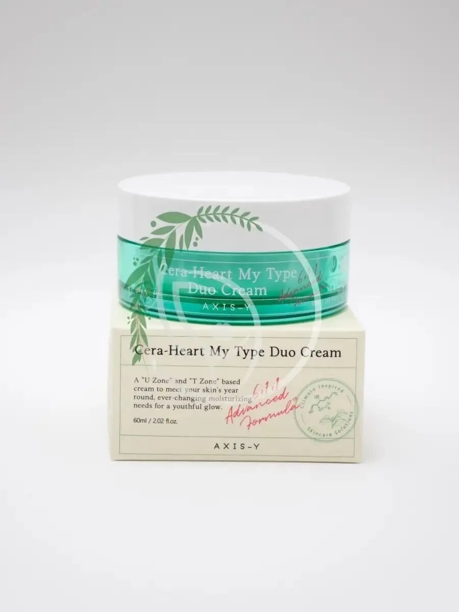 Двойной крем для Т и U зон AXIS-Y Cera-Heart My Type Duo Cream 60ml