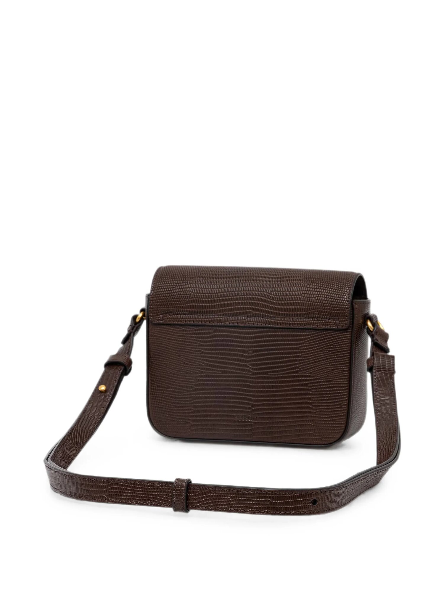Сумка Sessun Diviluz lizard-effect leather shoulder bag — фото 1