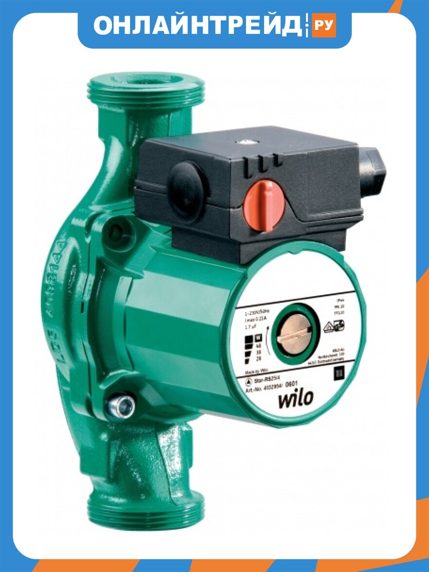 Циркуляционный насос Wilo Star-RS 25/6-130(180)-RK