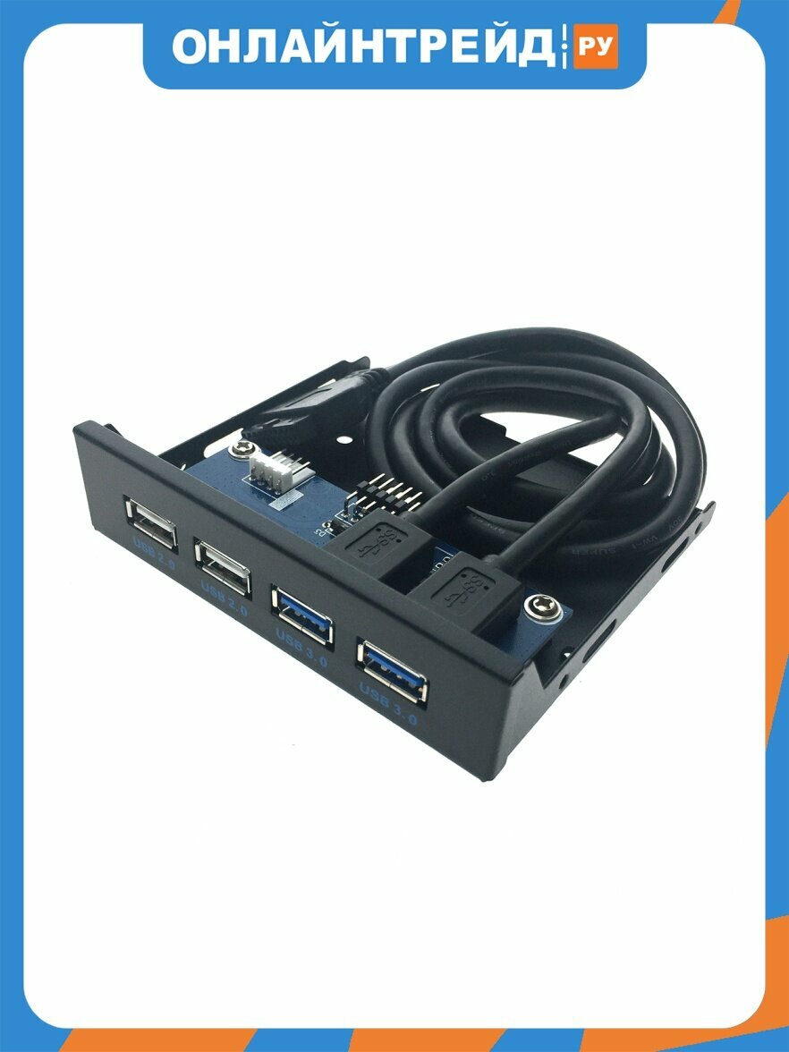 Планка на переднюю панель Espada EFr4Usb2&3