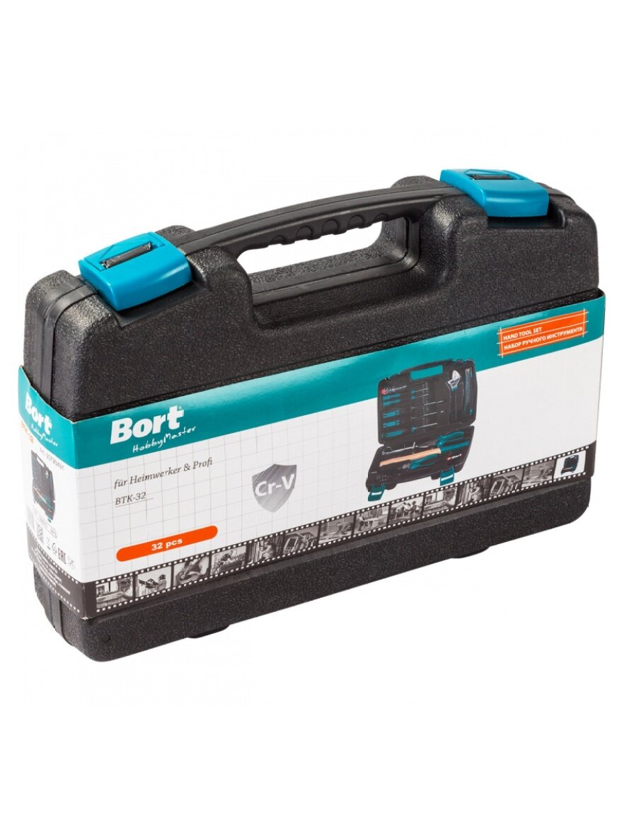 Набор инструмента Bort BTK-32, 32 предмета — фото 1