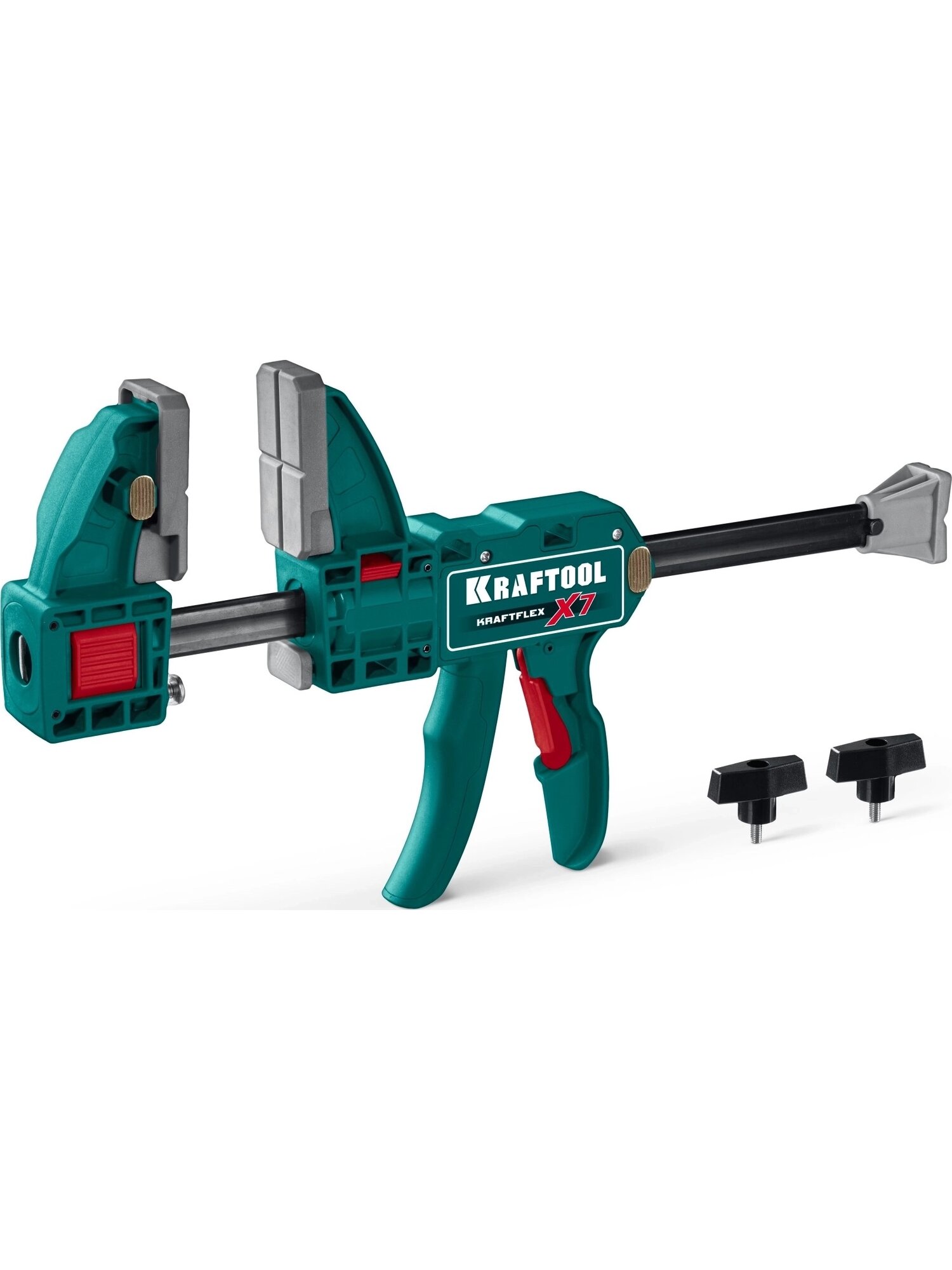 Многофункциональная быстрозажимная струбцина KRAFTOOL KRAFTFLEX X7 150, 150 х 85 мм