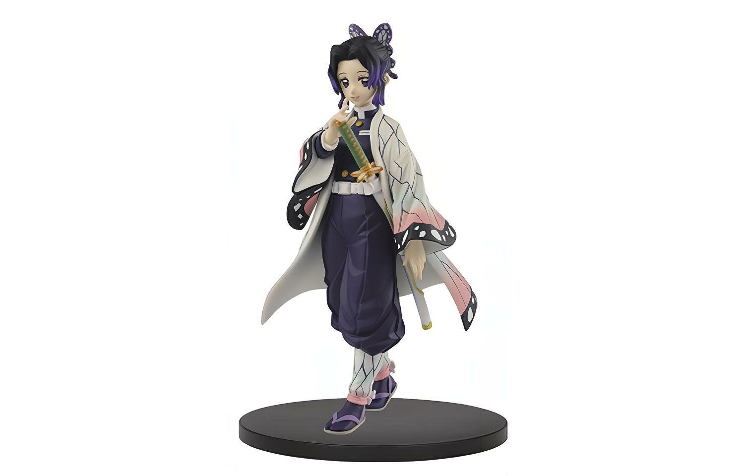 Фигурка унисекс BANPRESTO Kimetsu No Yaiba Shinobu Kocho Volume 9, фиолетовая и белая