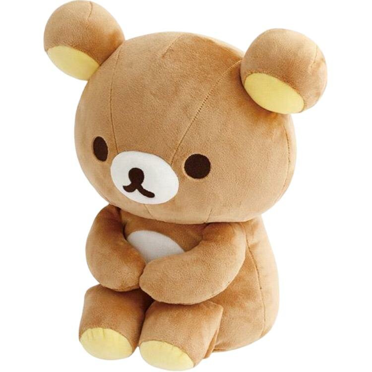 Плюшевая кукла SAN X Sorrowful Bear Brother, высота 28 см