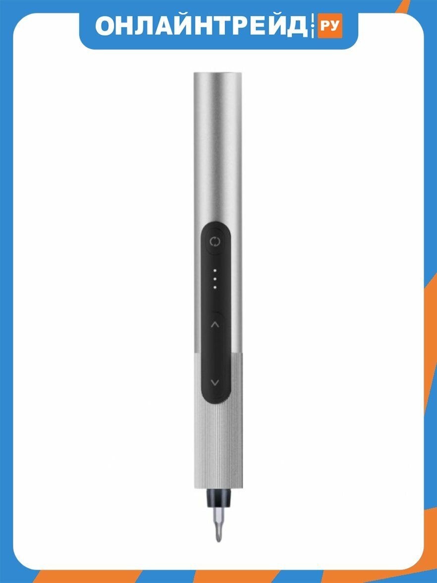 Отвертка аккумуляторная Hoto с набором бит SNAPBLOQ Electric Precision Screwdriver Master Set (56 предметов, серый, жёлтый, S-A01)