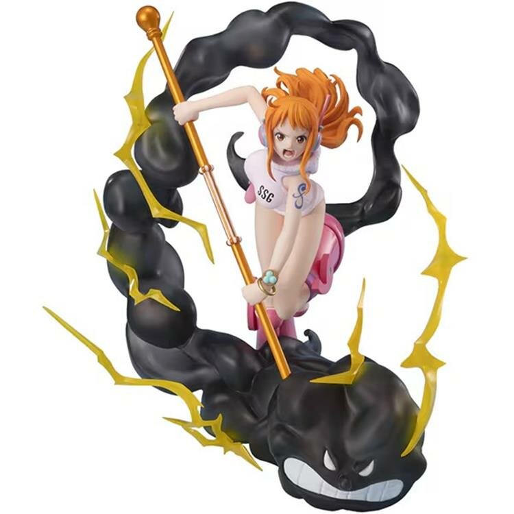 Фигурка унисекс BANDAI Nami Thunder Scale 17см, Ultra Battle Collection, FZ Nami Thunder Figure