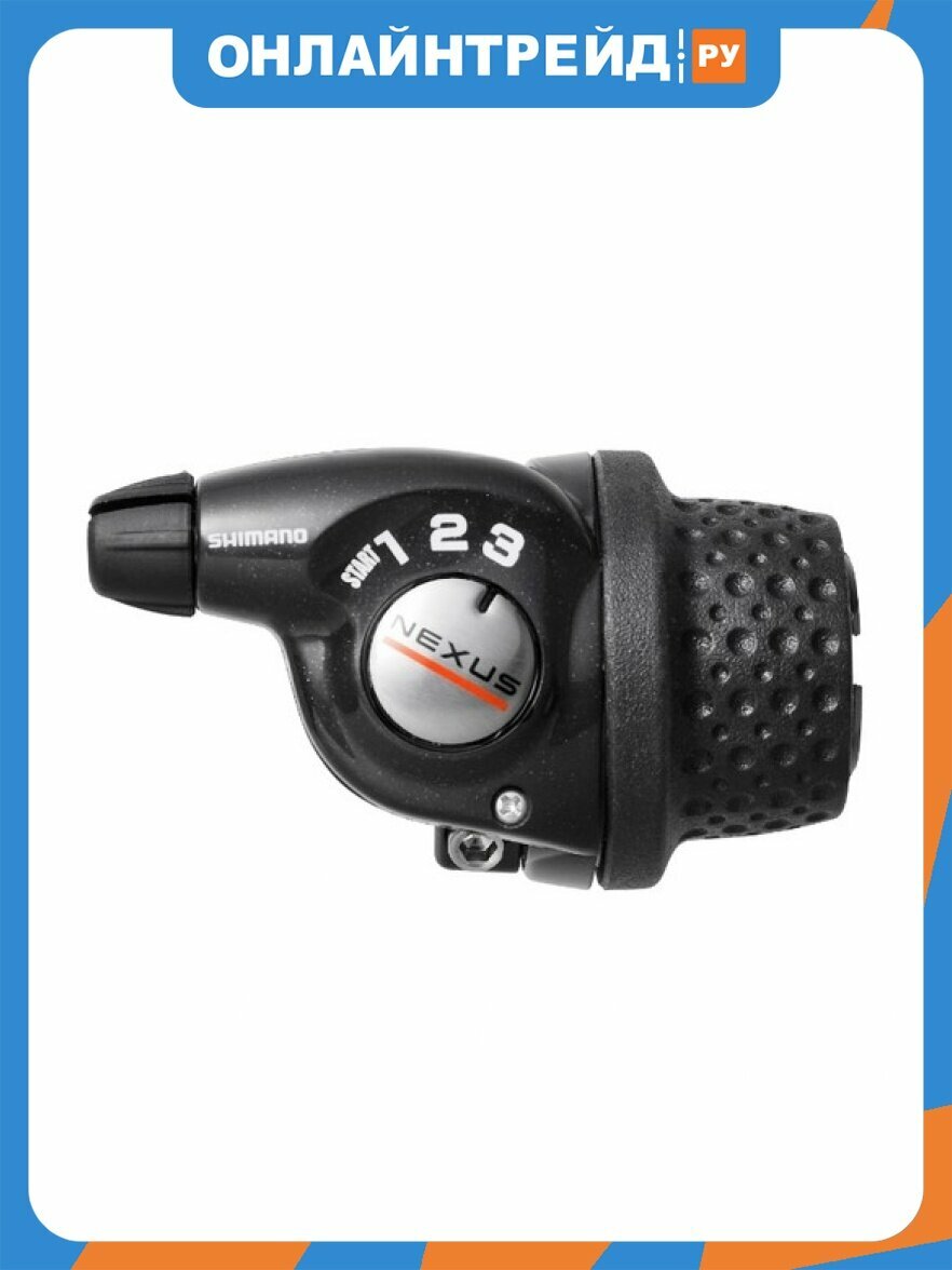 Шифтер Shimano Nexus, 3S35E, 3 скорости, c bell crank 3, оплетка, 1700мм , б/уп, ASL3S35E170LS
