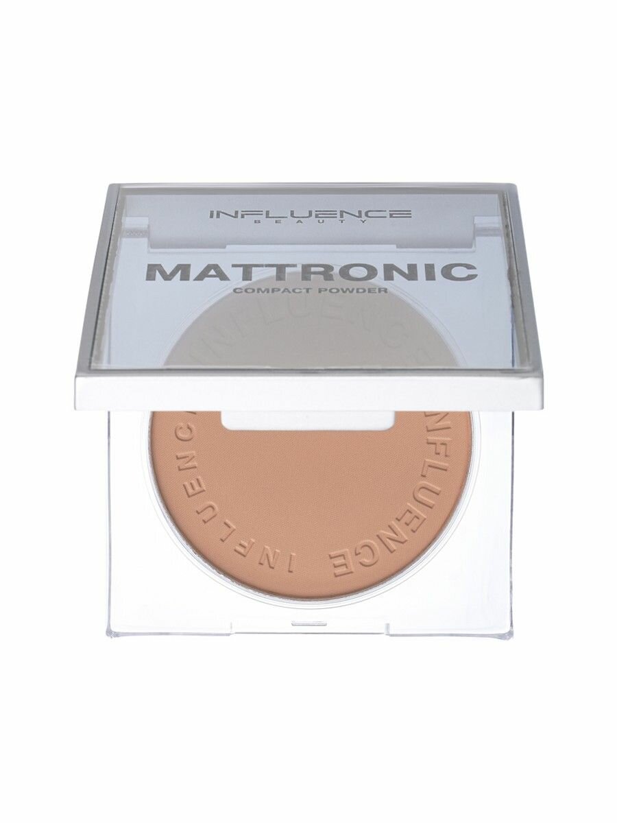 Пудра для лица INFLUENCE BEAUTY MATTRONIC компактная с эффектом рассеянного света тон 03 Medium