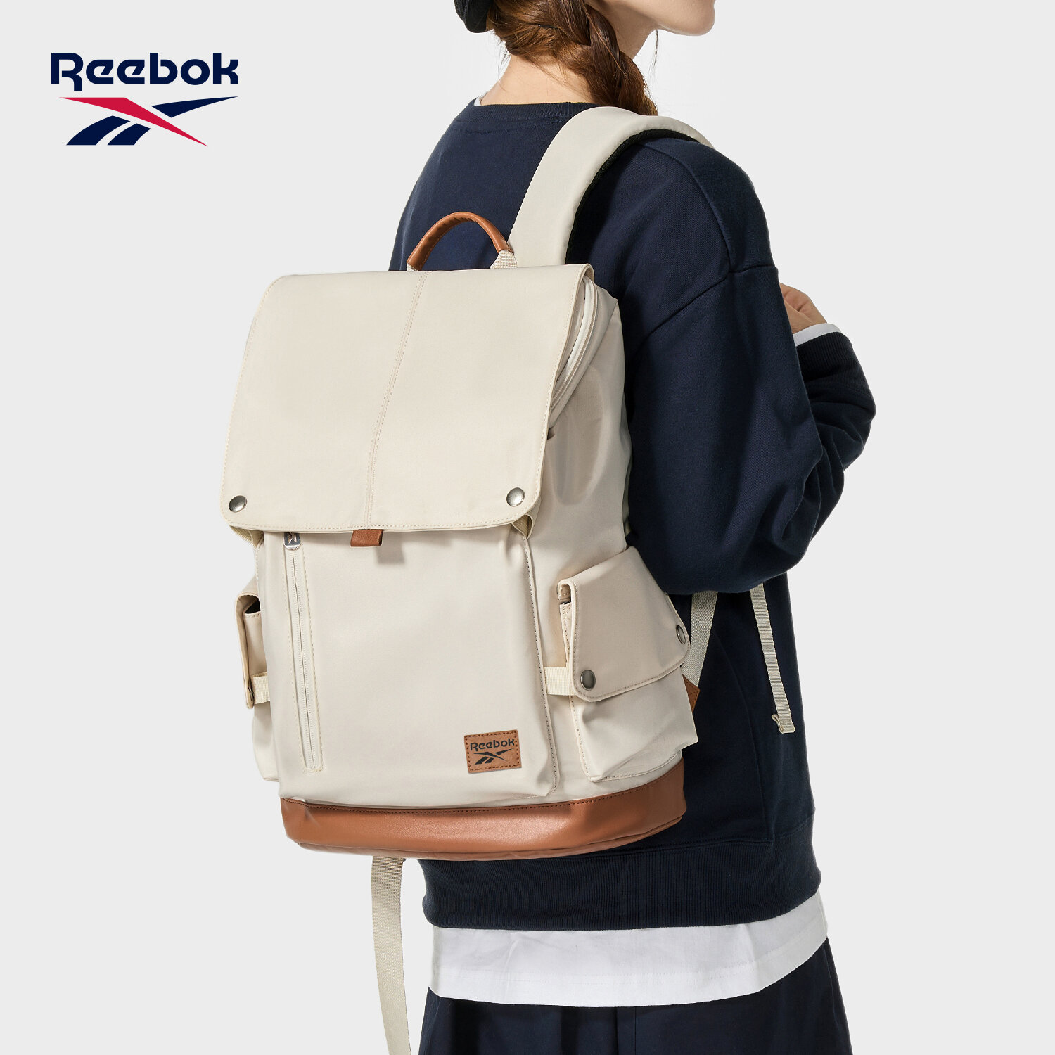 Сумка Reebok, хаки — фото 1