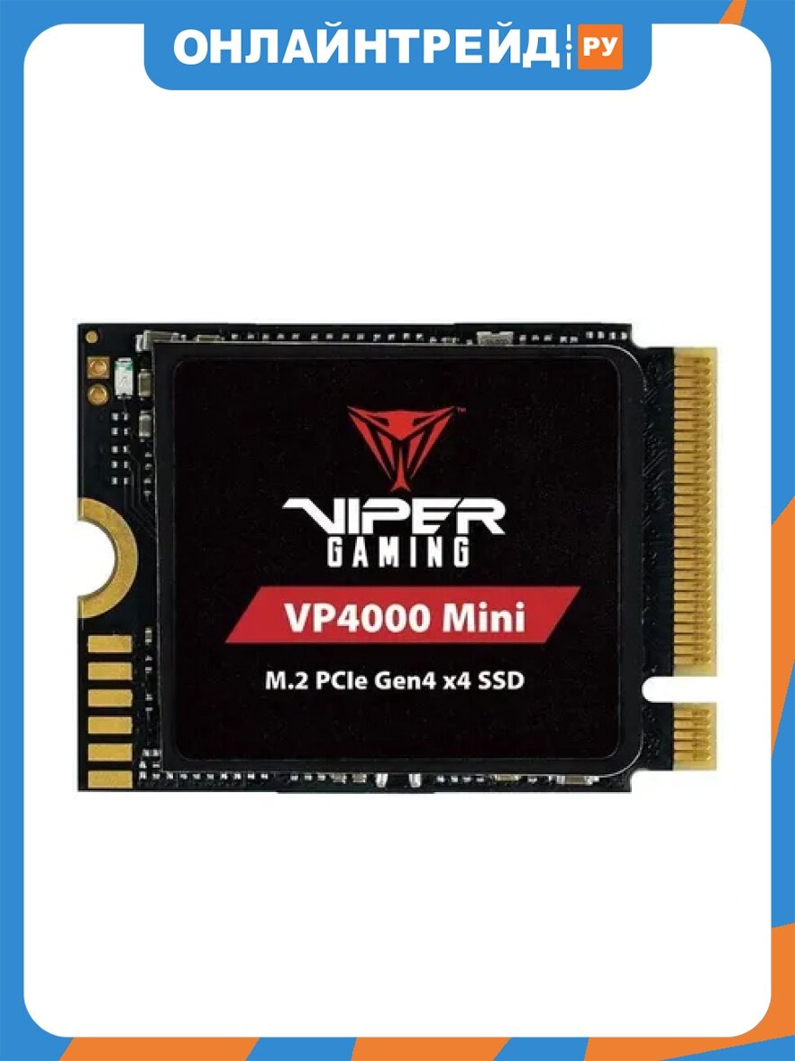 SSD диск Patriot Memory Patriot VP4000 Mini, 2000Gb, M.2 2230, PCIe 4.0 x4 (VP4000M2TBM23)