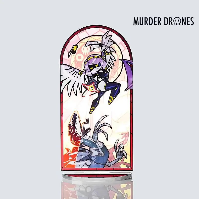 Murder Drones, небольшие скульптуры, игровые коллекционные фигурки IP.(GLITCH)