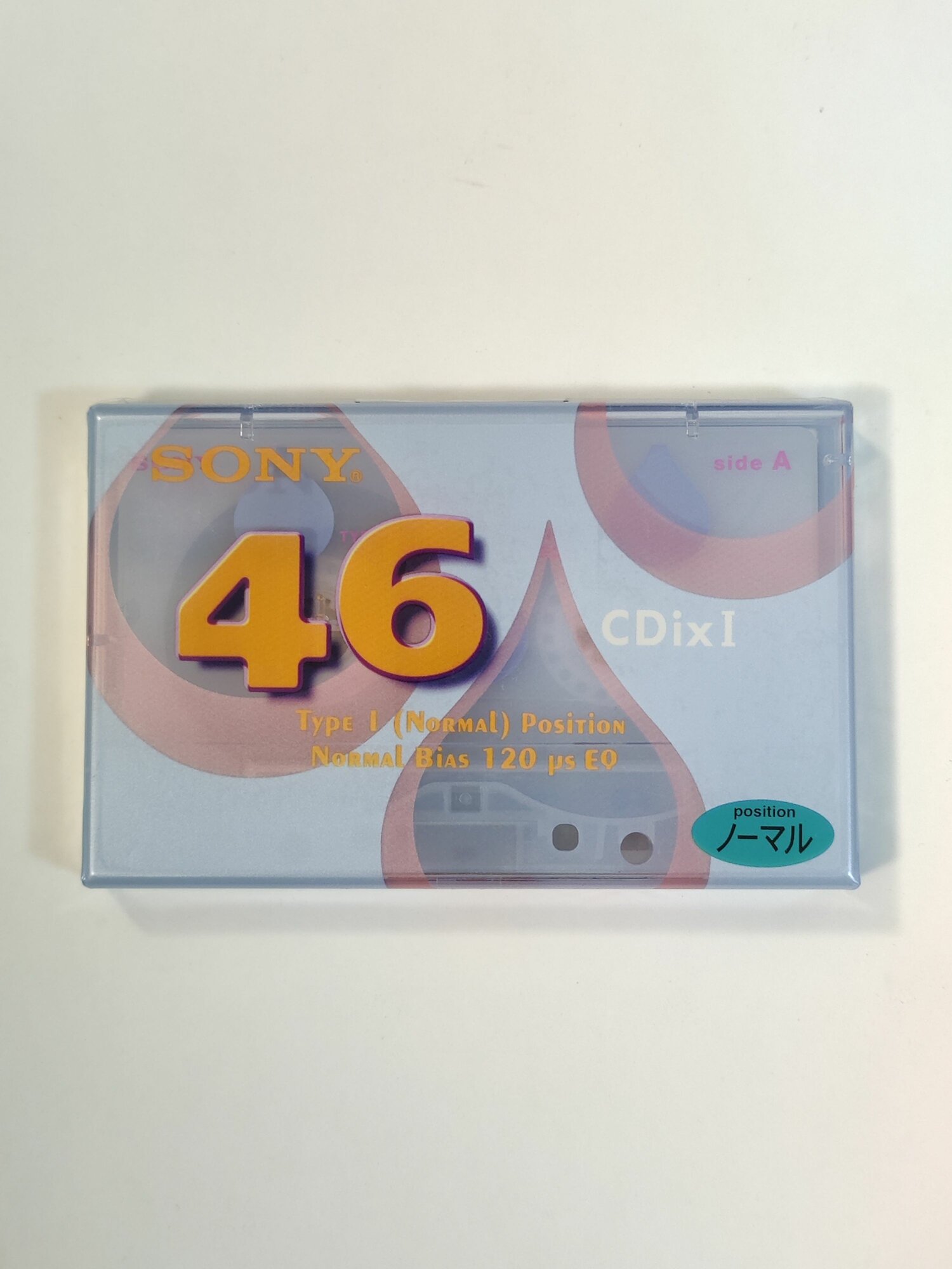 Аудиокассета запечатанная SONY CDixI 46