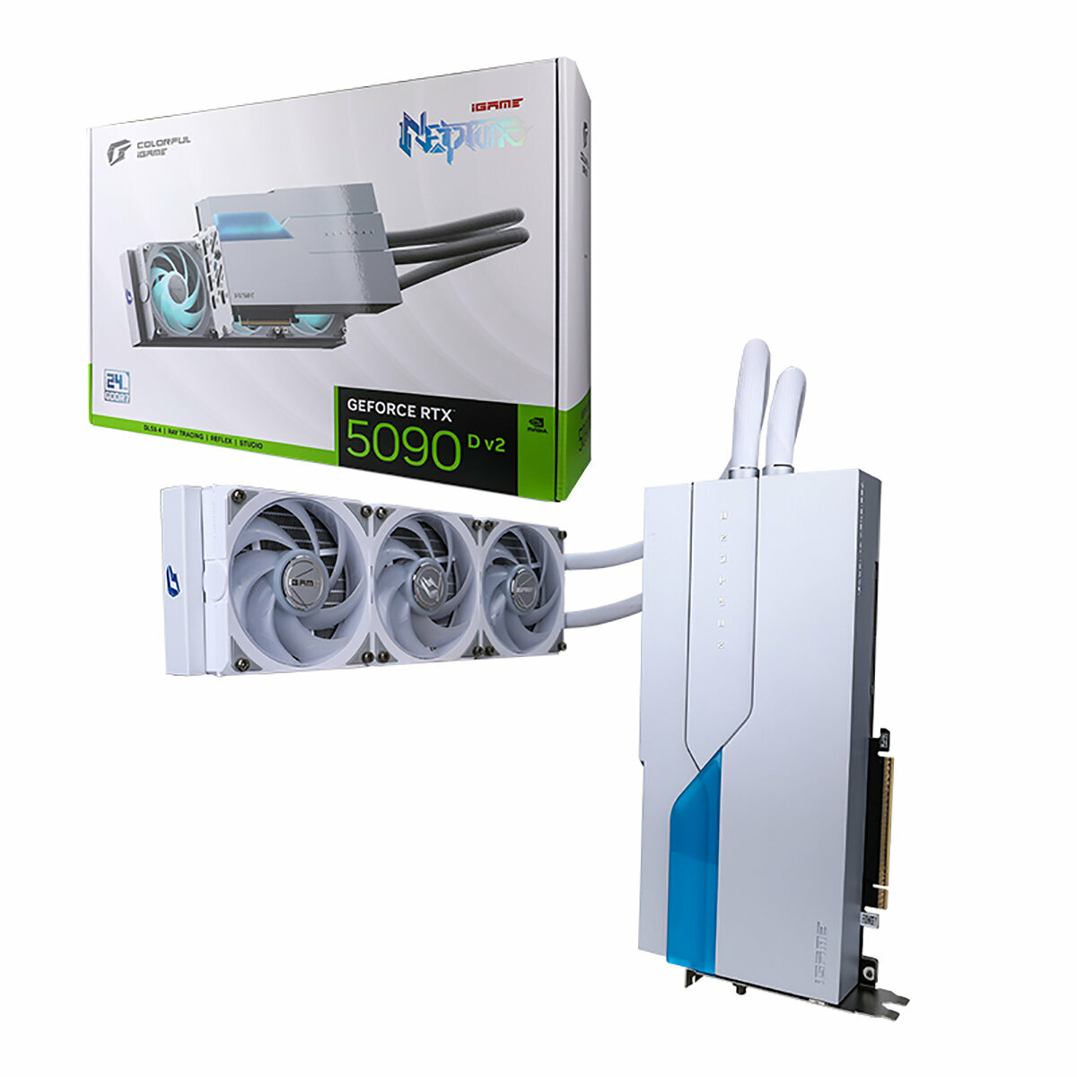Colorful iGame GeForce RTX 5090 D v2 Neptune OC 24GB видеокарты