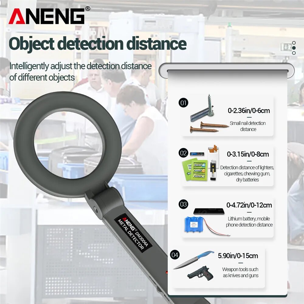 Металлоискатель ANENG DM3004A — фото 1