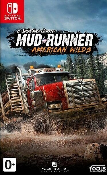 Игра Spintires MudRunner American Wilds Switch Русская Версия Картридж на Nintendo Switch