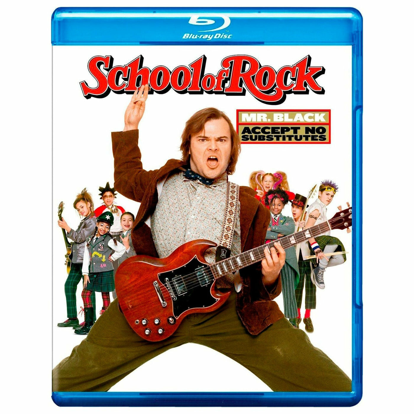 Школа рока 2003 год яркая музыкальная комедия Джек Блэк Blu-ray диск