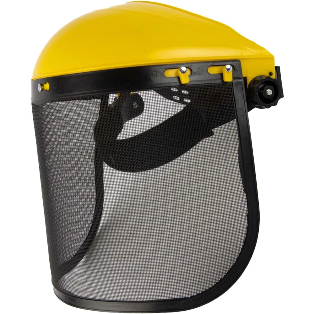 Защитный лицевой сетчатый щиток Jeta Safety (козырек+сетка) Vader, JVS-101