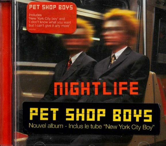 CD диск Pet Shop Boys - Nightlife EU 1999 mint mint (редкое состояние)