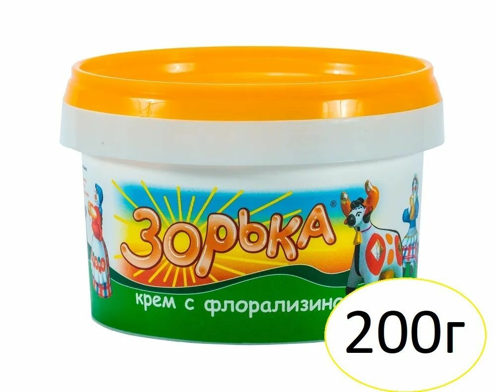 Крем для вымени "Зорька" с флорализином, 200 гр. , Фармакс