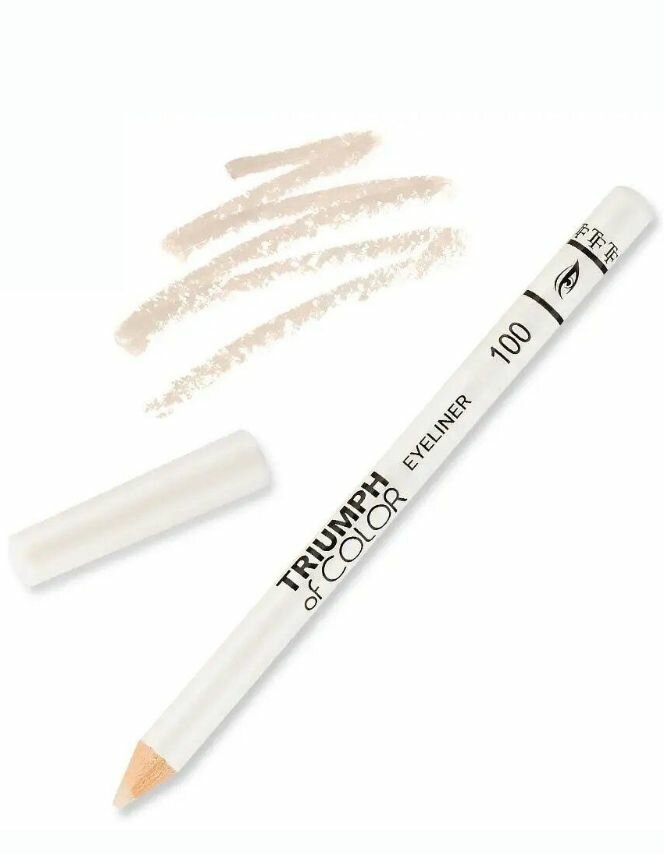 TF Карандаш для глаз TRIUMPH of COLOR eyeliner, тон 100 "white, белый"