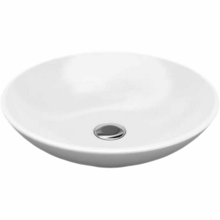 Раковина накладная Bien Harmony 45 HRLG04501FD0W3000 Белая, фаянс
