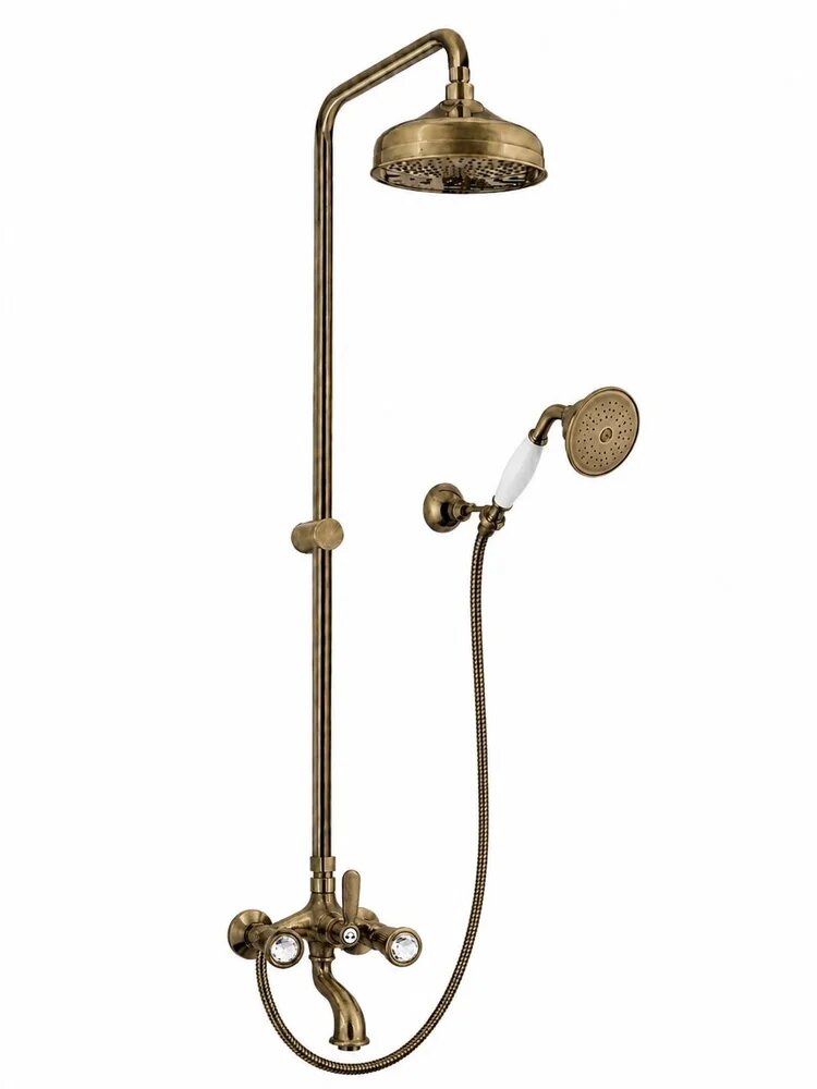 Душевая система Fiore VENERE SKY (SWAROVSKI ) 13ZZ0615, бронза