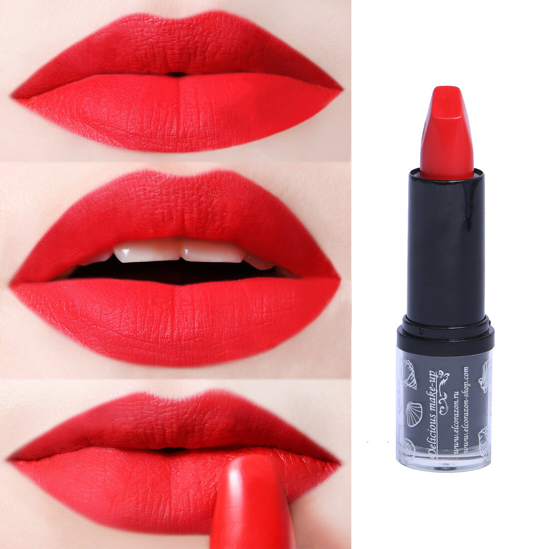 EL Corazon Помада для губ Matte Mineral Lipstick, матовая, тон №M-629