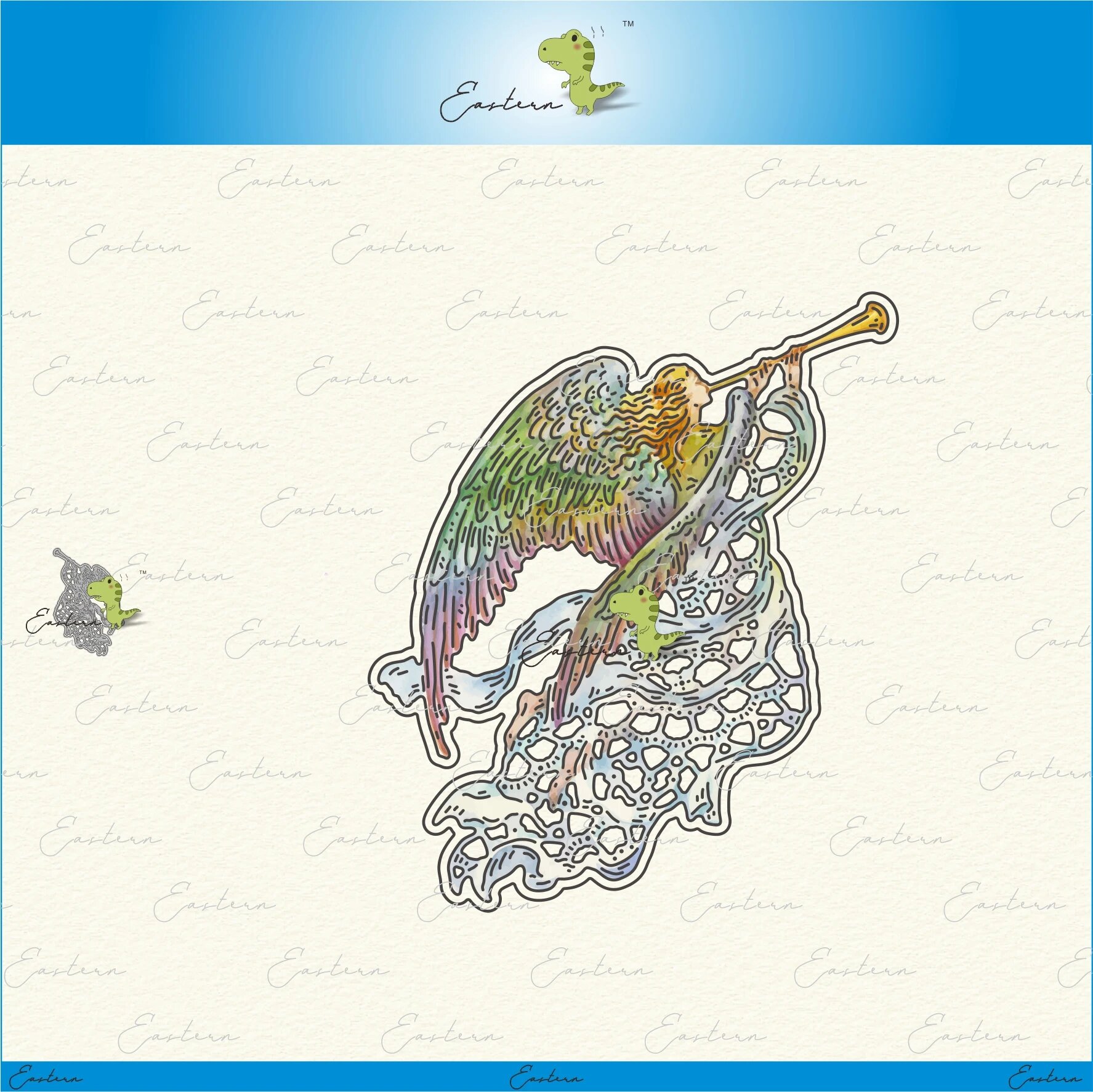 Металлические пресс-формы «Ангел кружева» Matching color paper