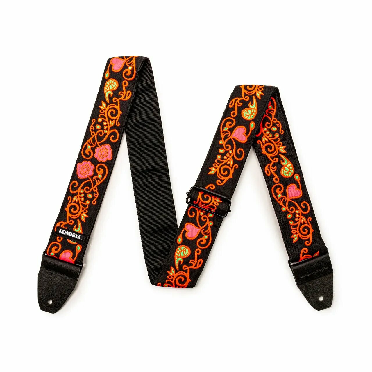 Ремень для гитары Dunlop JH23 Hendrix Monterey Orange
