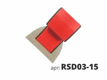 Инструмент для Нанесения Шпатель-Правило Stmdecor RSD03-15 150мм для Стартовых Шпаклевок и Финишных Работ.