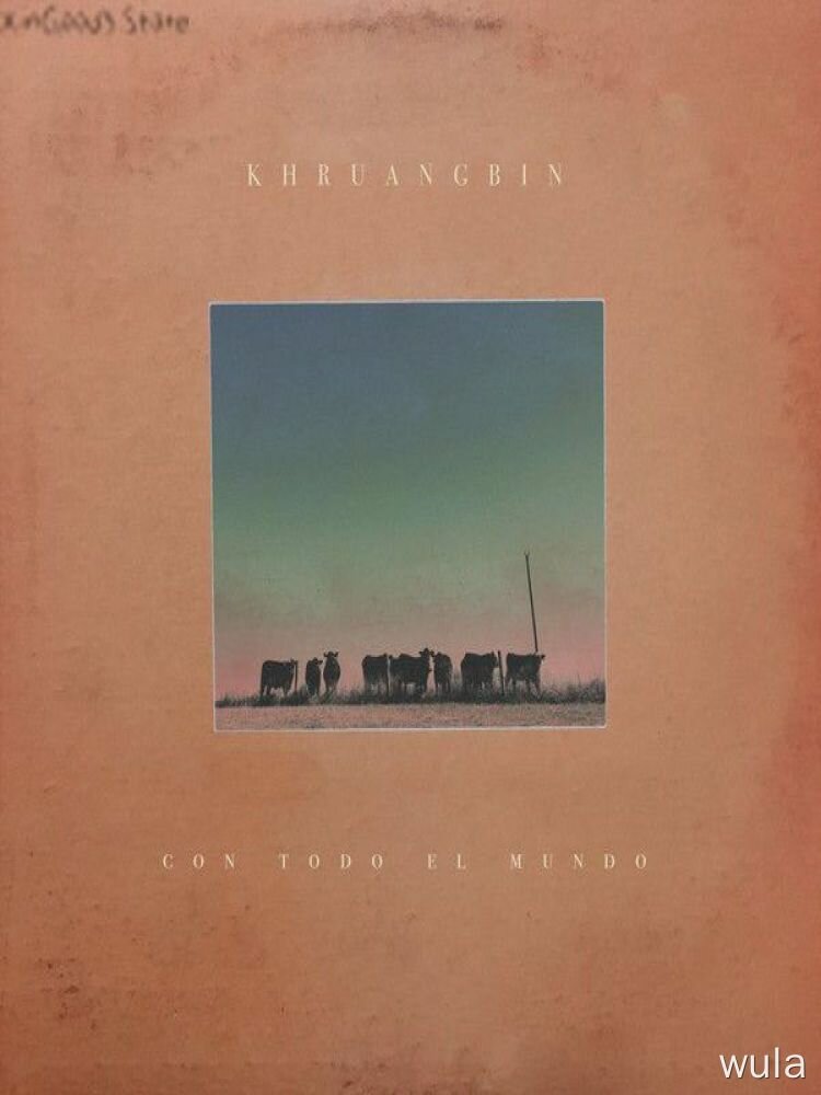 Виниловая пластинка Khruangbin Con Todo El Mundo - альбом с уникальным дизайном, 12 дюймов, для музыкальных эстетов