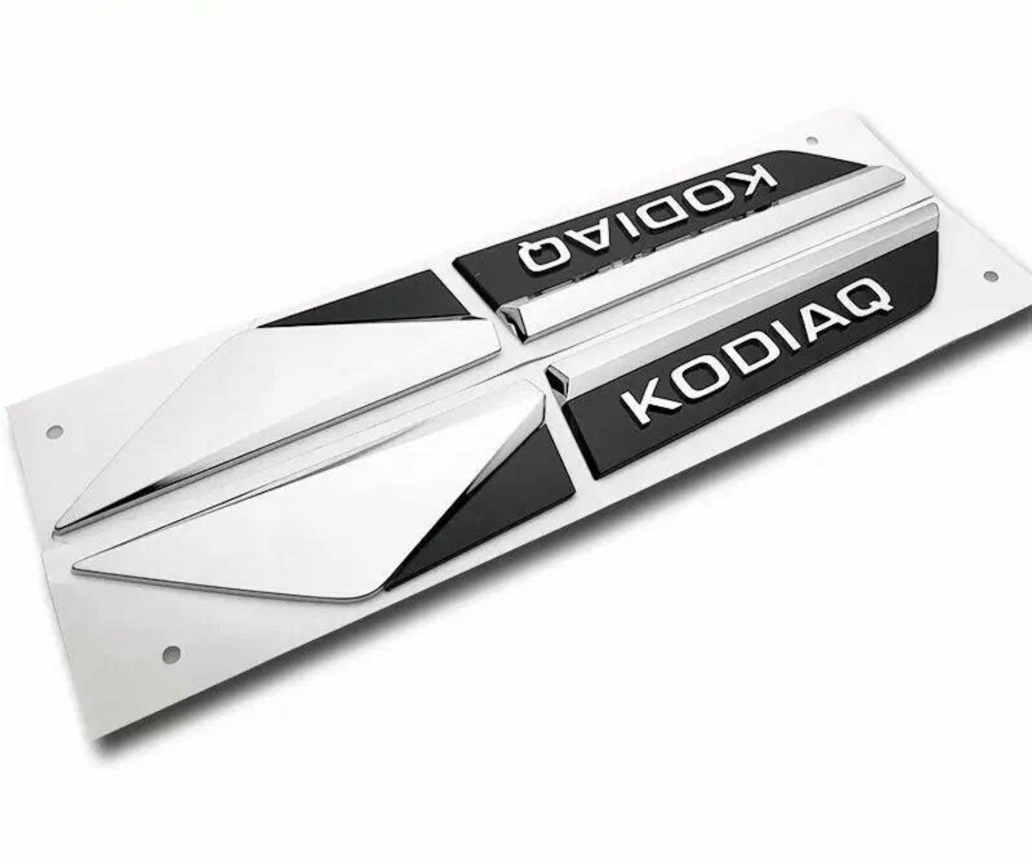 Эмблема на крыло автомобиля Skoda Kodiaq / Шкода Кодиак 2016-2022 г. в