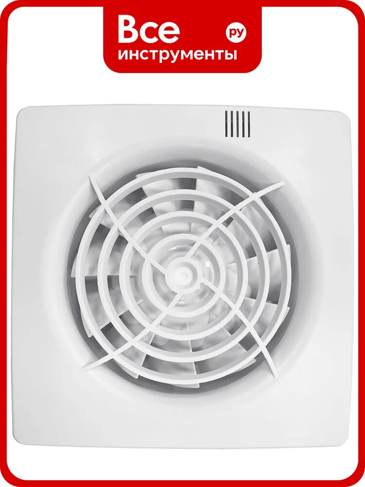 Накладной вентилятор Floxy 100 White (короткий патрубок) Seicoi 21-0005-126