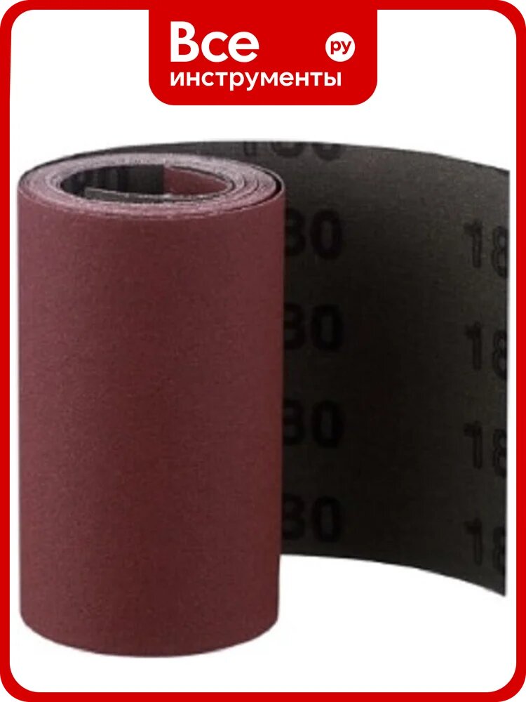 Шкурка шлифовальная на текстильной основе (3 м; 100 мм; P240) Abraforce 60934, Эластичная бумага х/б ткань тип