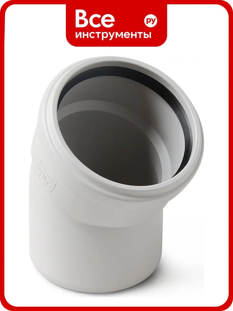 Отвод PRO AQUA STILTE PLUS 110x30 мм STPL1011030