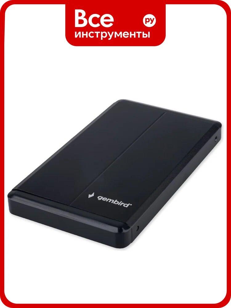 Внешний корпус Gembird 2.5" USB 3.0 SATA металл черный EE2-U3S-2